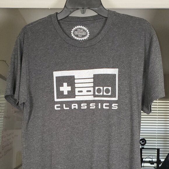 Nintendo | Shirts | Mens Vintage Black Nintendo Tshirt Small | Poshmark